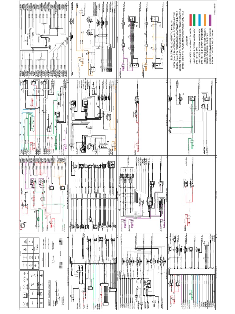 580N Case Esquemas Eletricos 9 Paginas-1 PDF | PDF