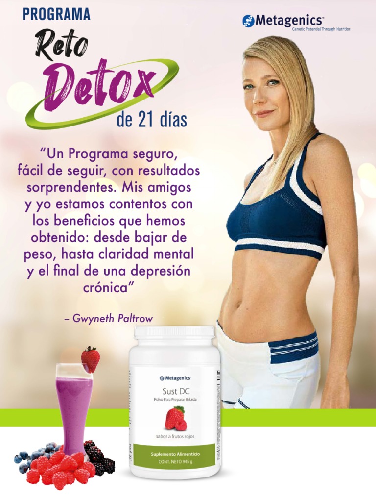 Programa Detox 21 Días | PDF | Té | ensalada
