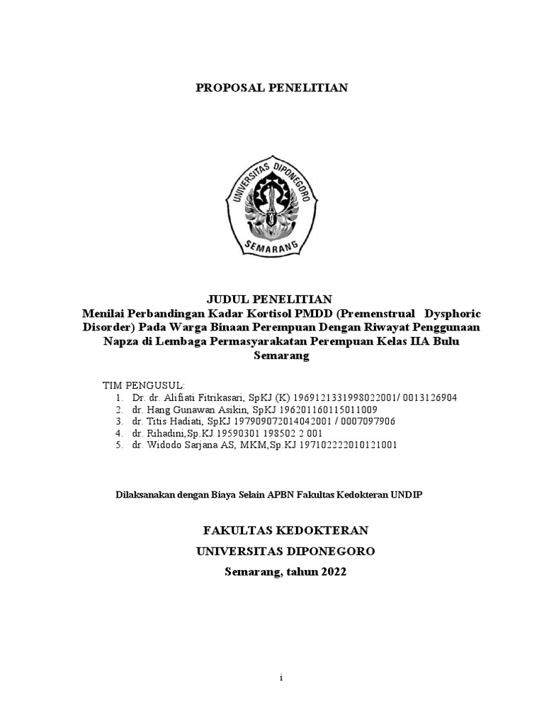 Proposal Penelitian Fix | PDF