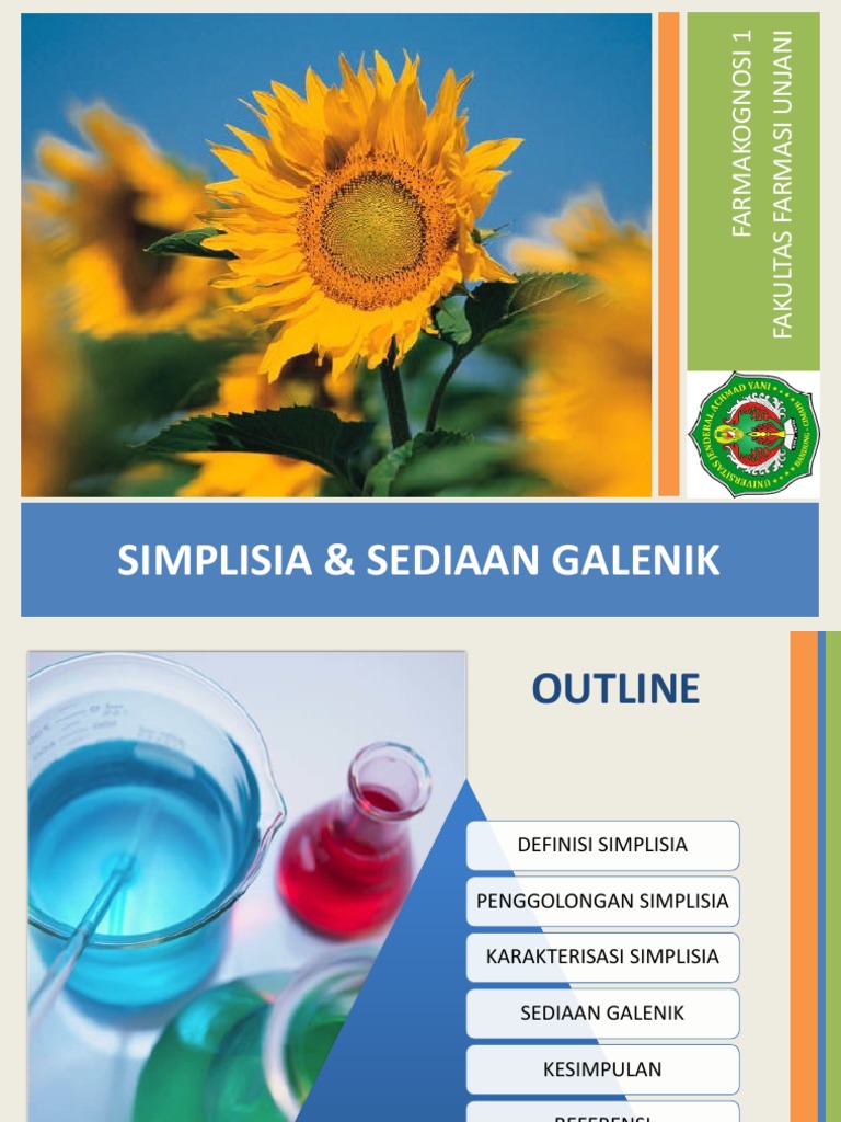 P2 Farmakognosi - Simplisia | PDF