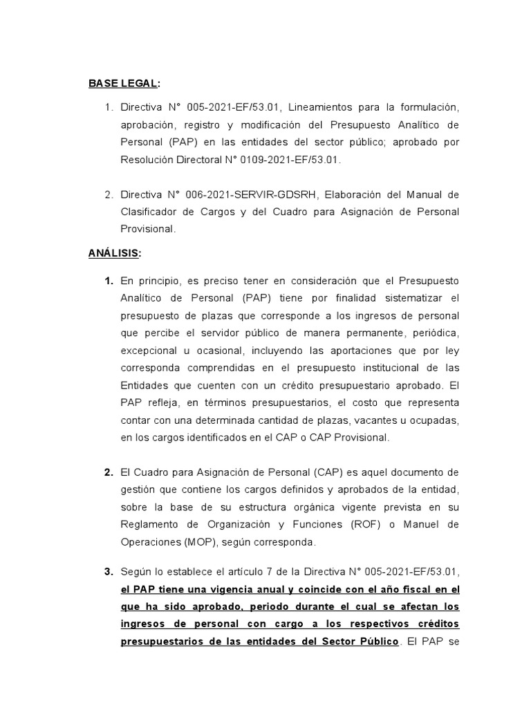 Sobre Pap Cap | PDF | Presupuesto | Gobierno