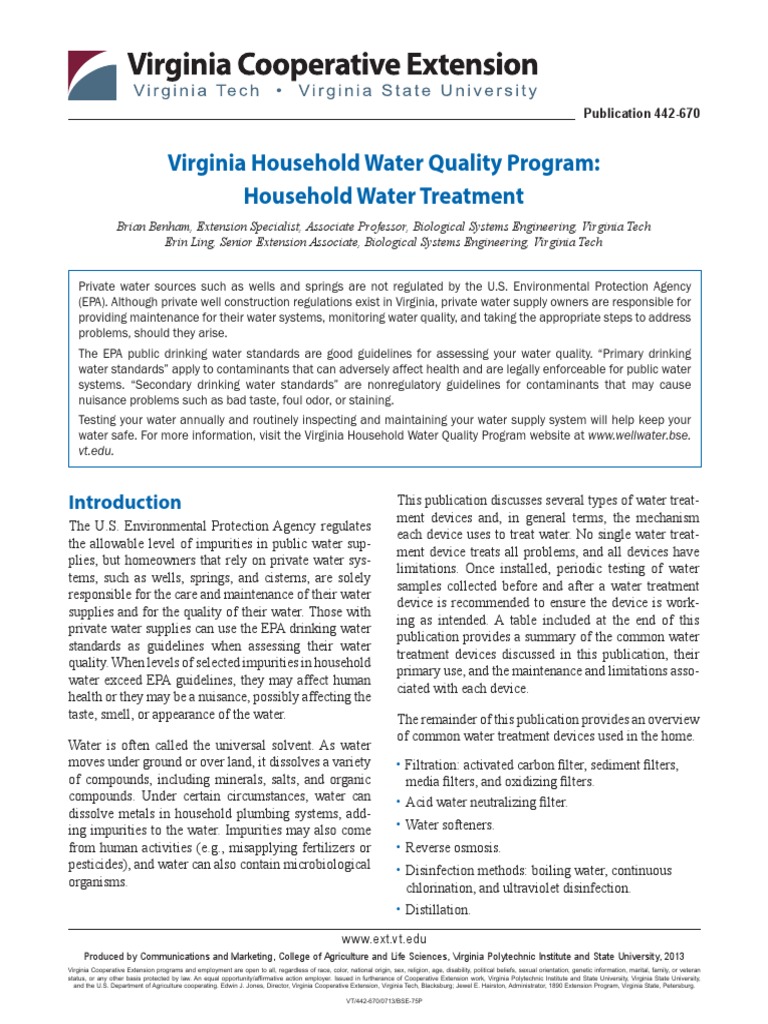 442-670 PDF | PDF | Ion Exchange | Water Purification