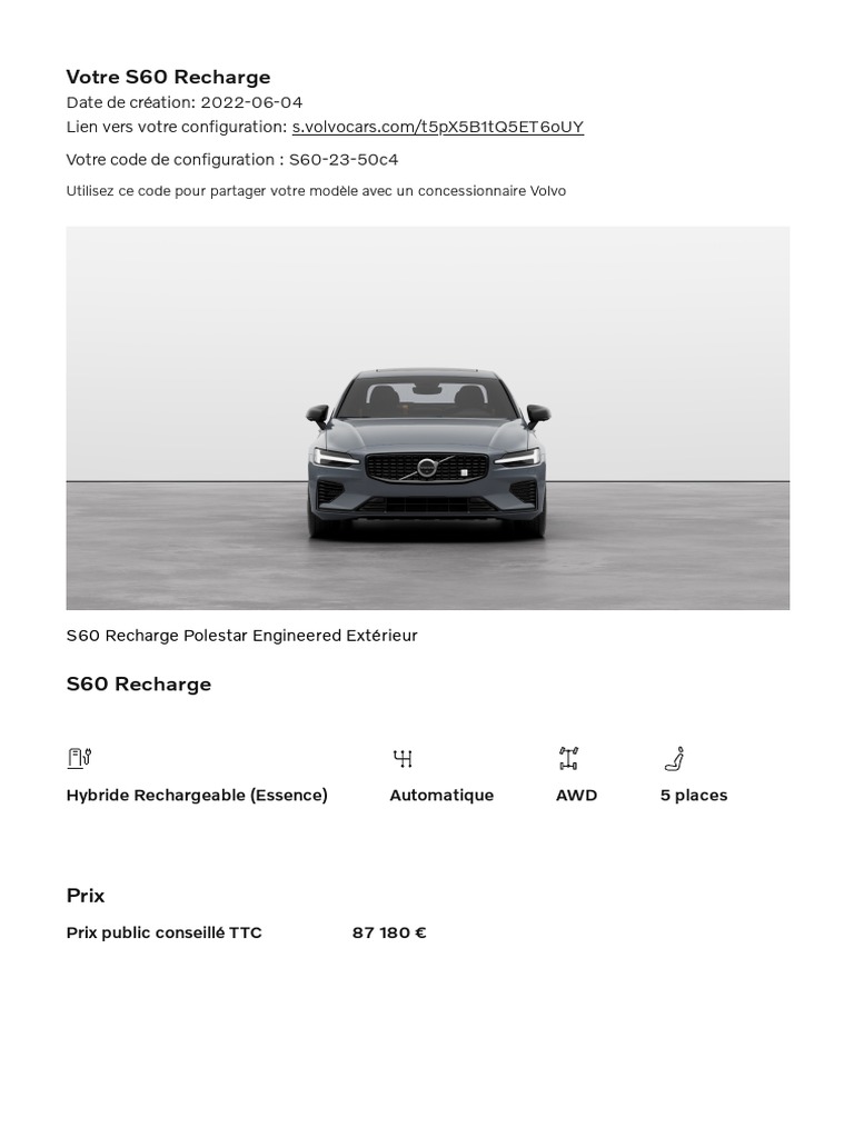 Volvo | PDF | Industrie automobile | Véhicule motorisé