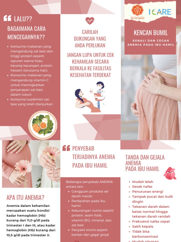 Leflet Kencan Bumil Kel 3 PDF | PDF