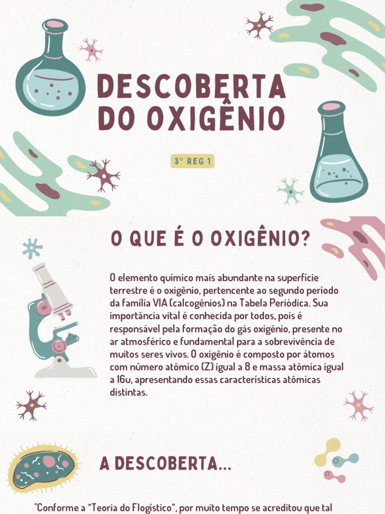 Descoberta Do Oxigênio | PDF | Oxigênio | Combustão