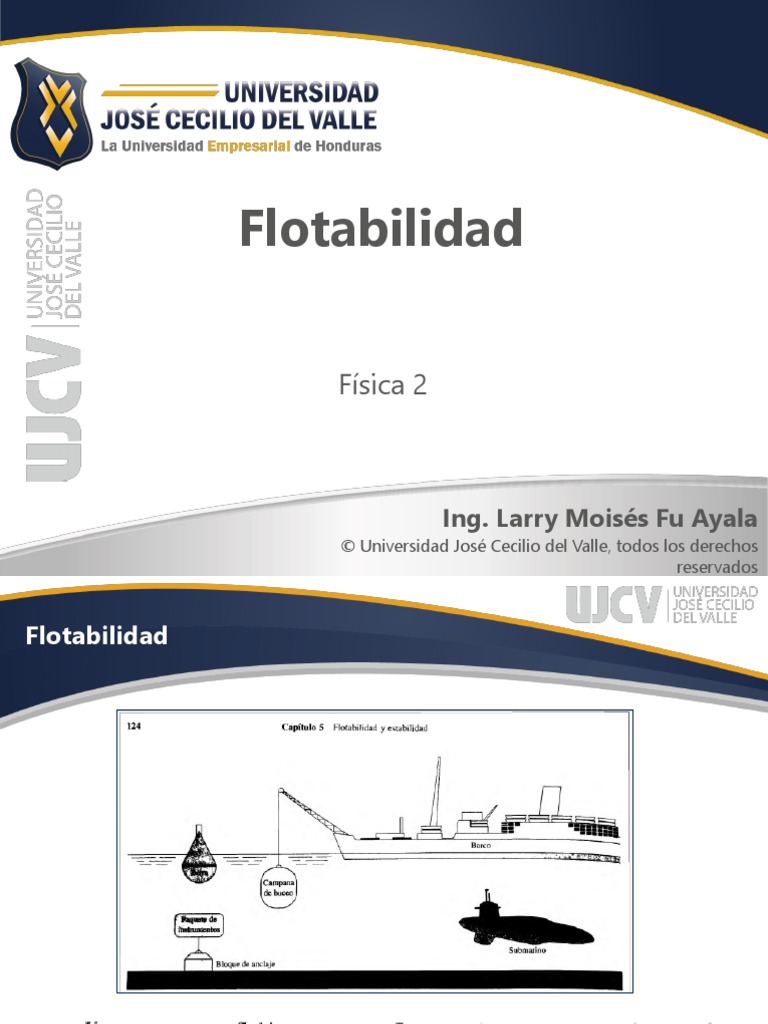 Flotabilidad y Estabilidad | PDF