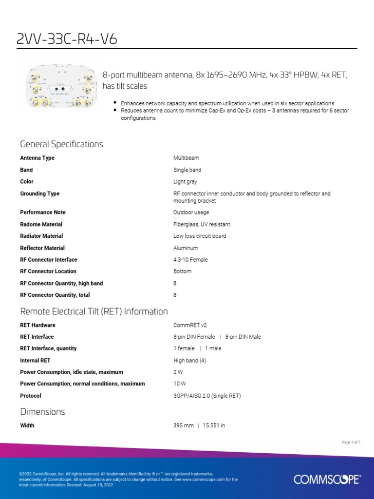 2VV-33C-R4-V6 Datasheet | PDF