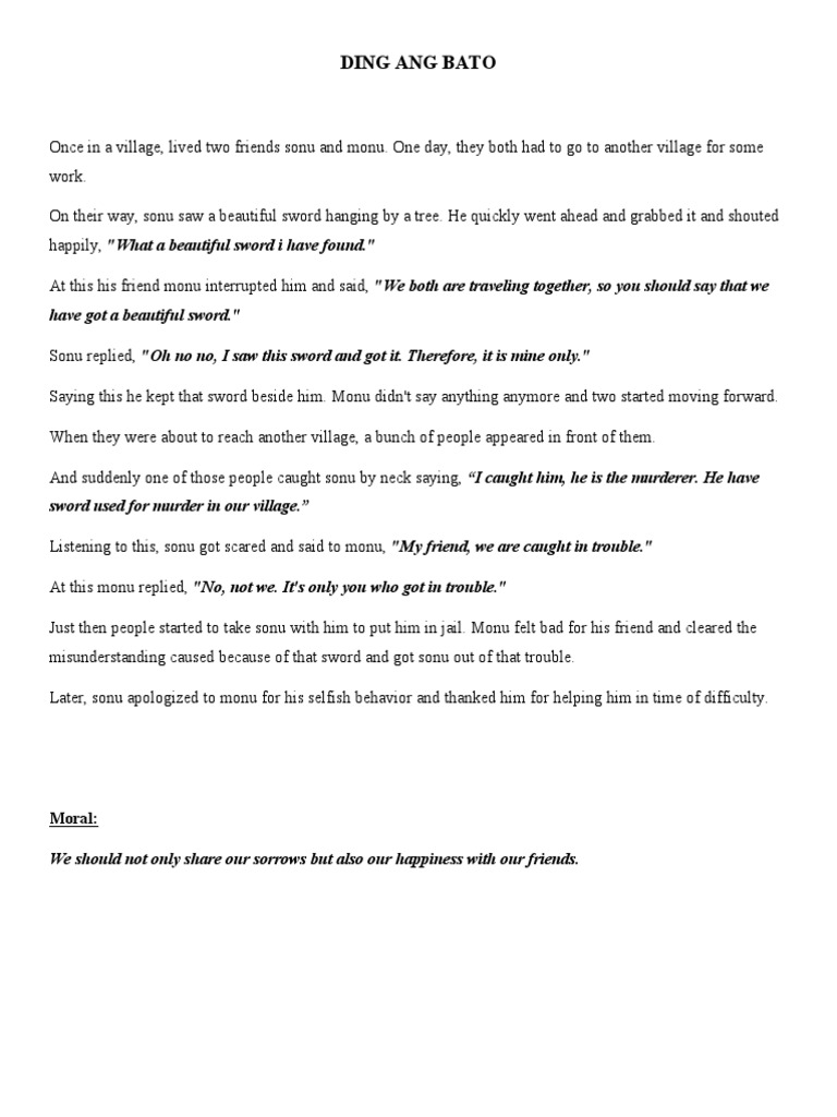 Ding Ang Bato | PDF | Religion & Spirituality | Mystery, Thriller ...