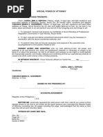 Spa PRC | PDF | Power Of Attorney | Notary Public