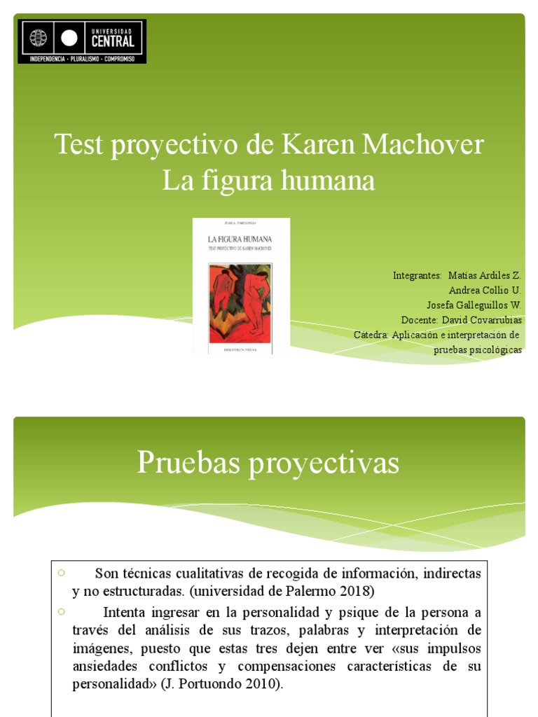 Test Proyectivo de Karen Machover - 3 | PDF | Masculinidad | Masturbación