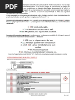 Nom-018-Codigos H | PDF | Combustibles | Vapor