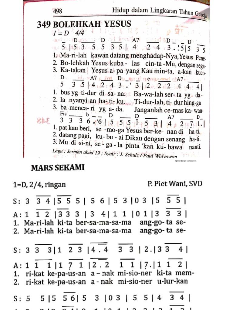 Lagu Sekami PDF | PDF