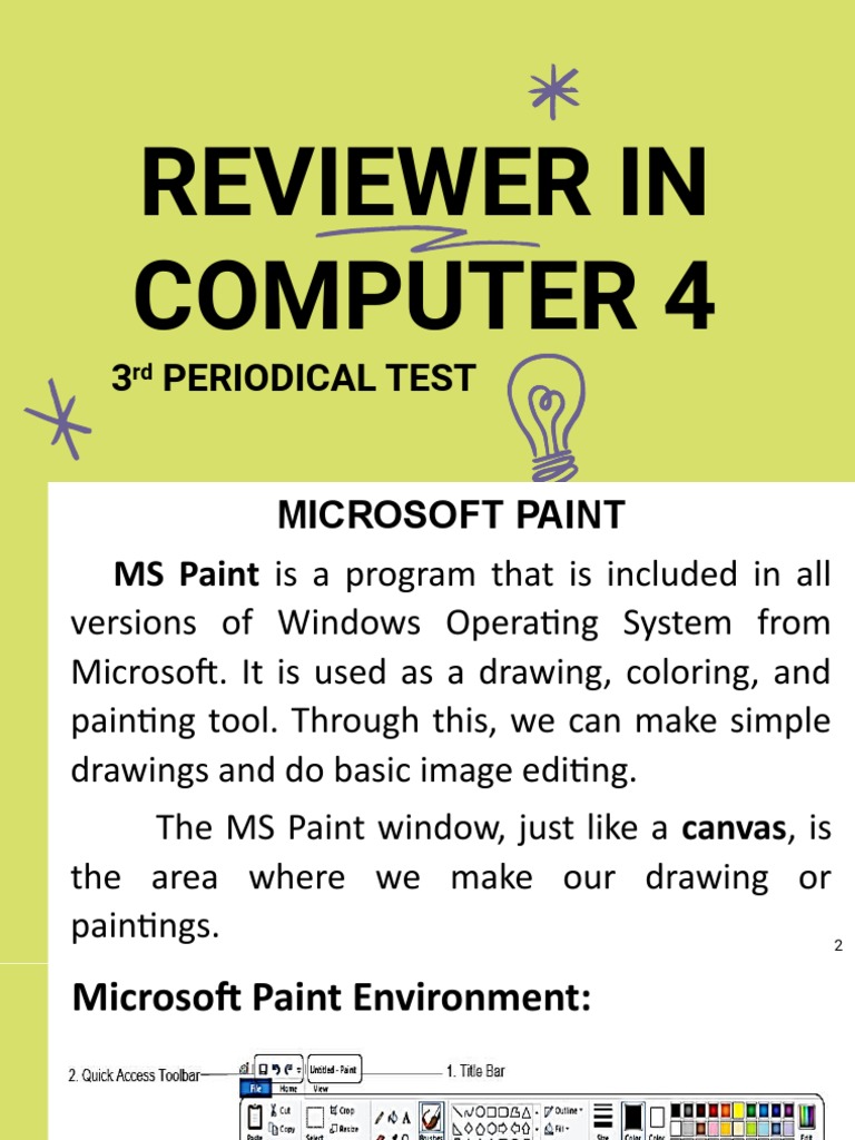 Comp4 Review 3RDPT | PDF | Microsoft Windows | Software