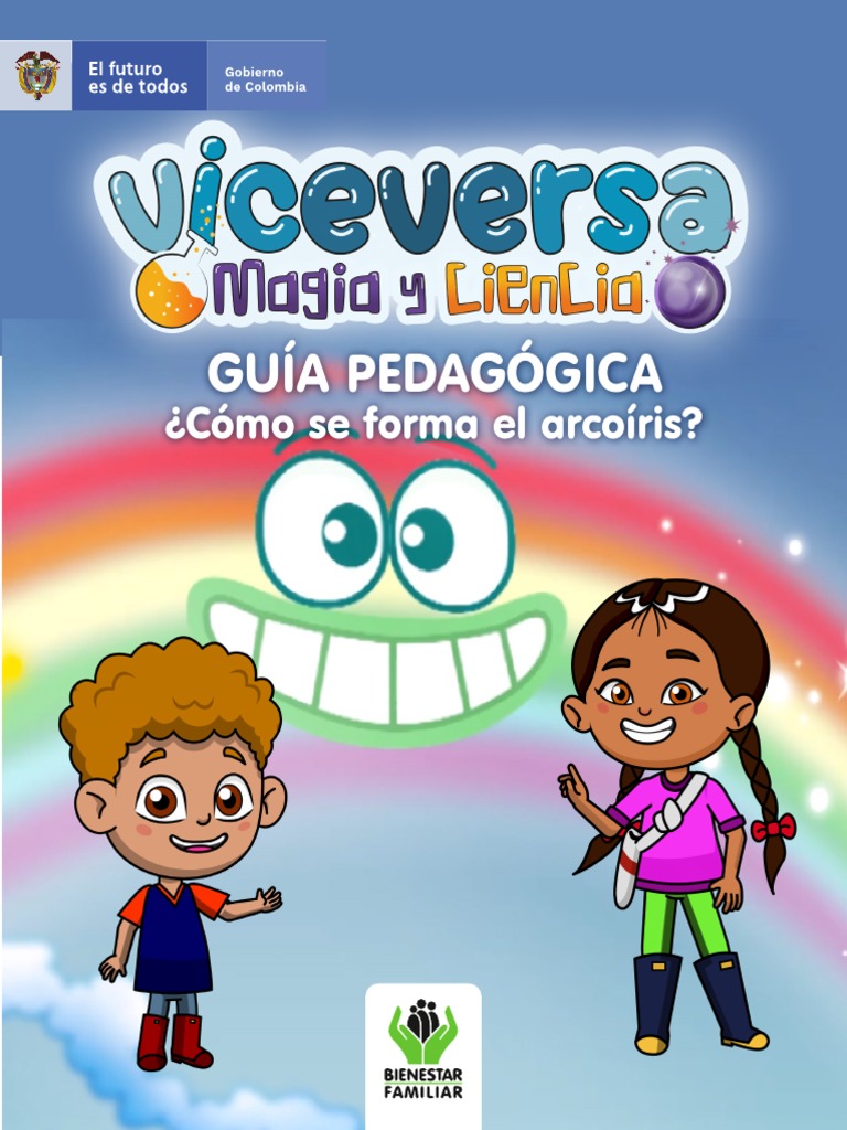 Formación del arcoíris: Guía para niños | PDF | Arco iris | Ligero