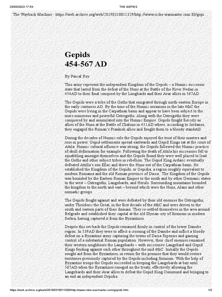 GEPIDS | PDF