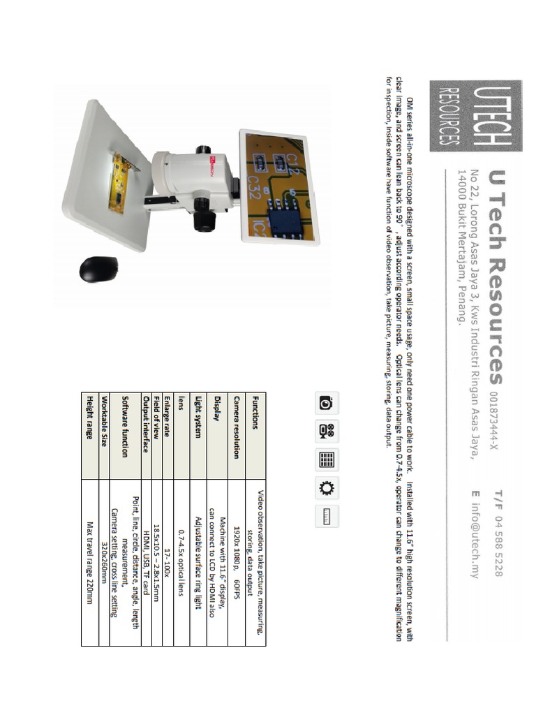 Microscope Catalog-1 | PDF