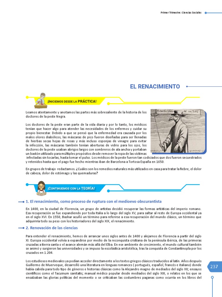 Tema 3 - El Renacimiento PDF | PDF | Edades medias | Renacimiento