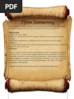 40-Day Djinn Summoning Ritual Guide | PDF | Jinn | Demons