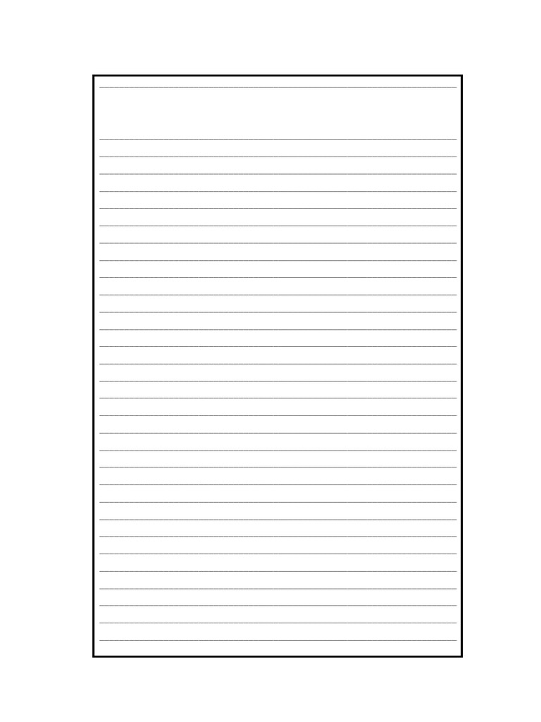 Kertas Bergaris | PDF