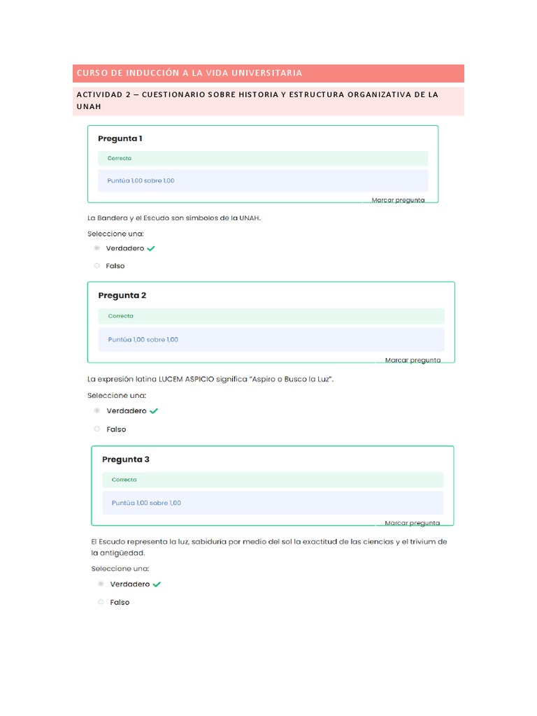 Curso de Inducci N A La Vida Universitaria PDF | PDF