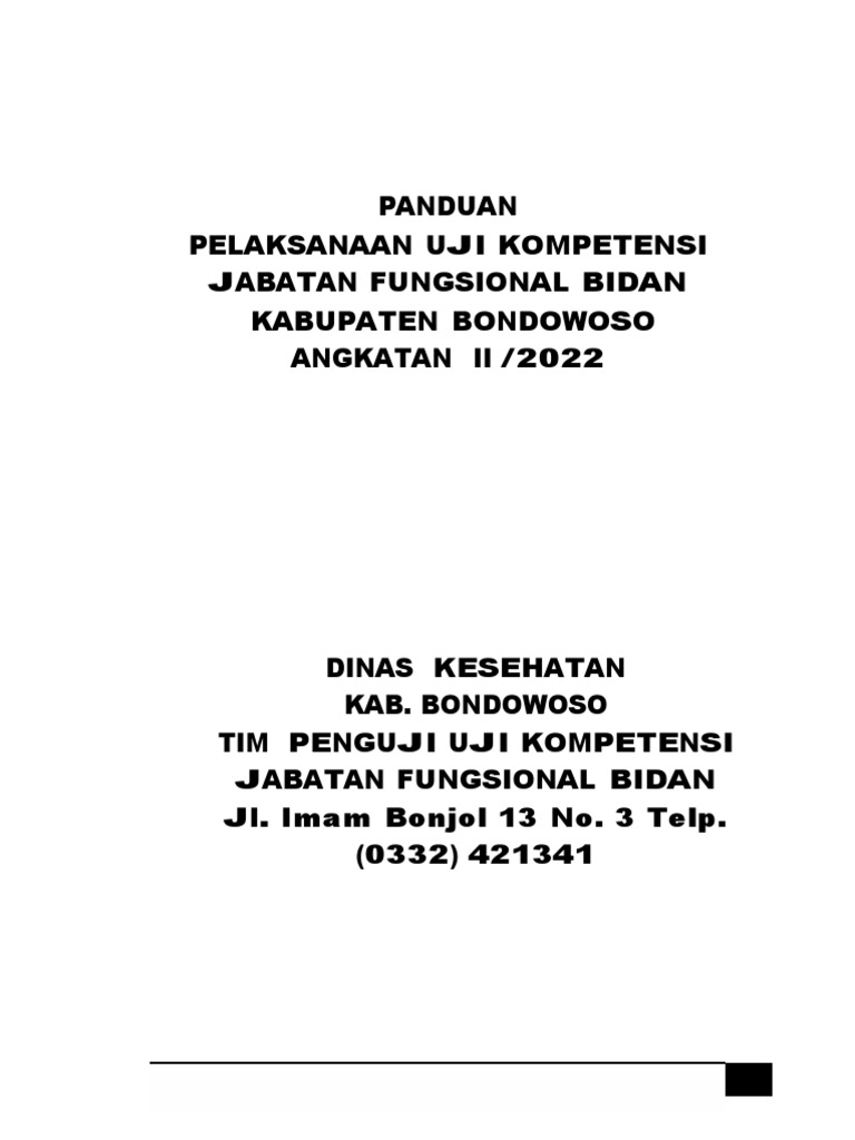Panduan Ukom Jabfung | PDF | Karier & Perkembangan