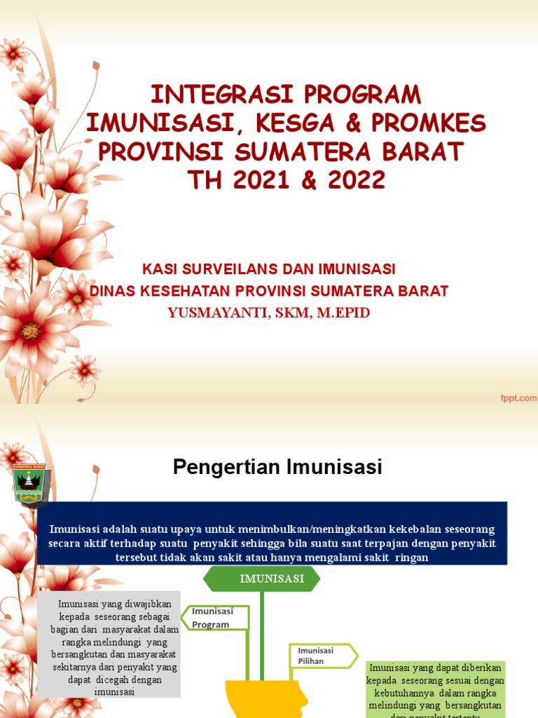 Integrasi Program Imun, KIA, Promkes | PDF