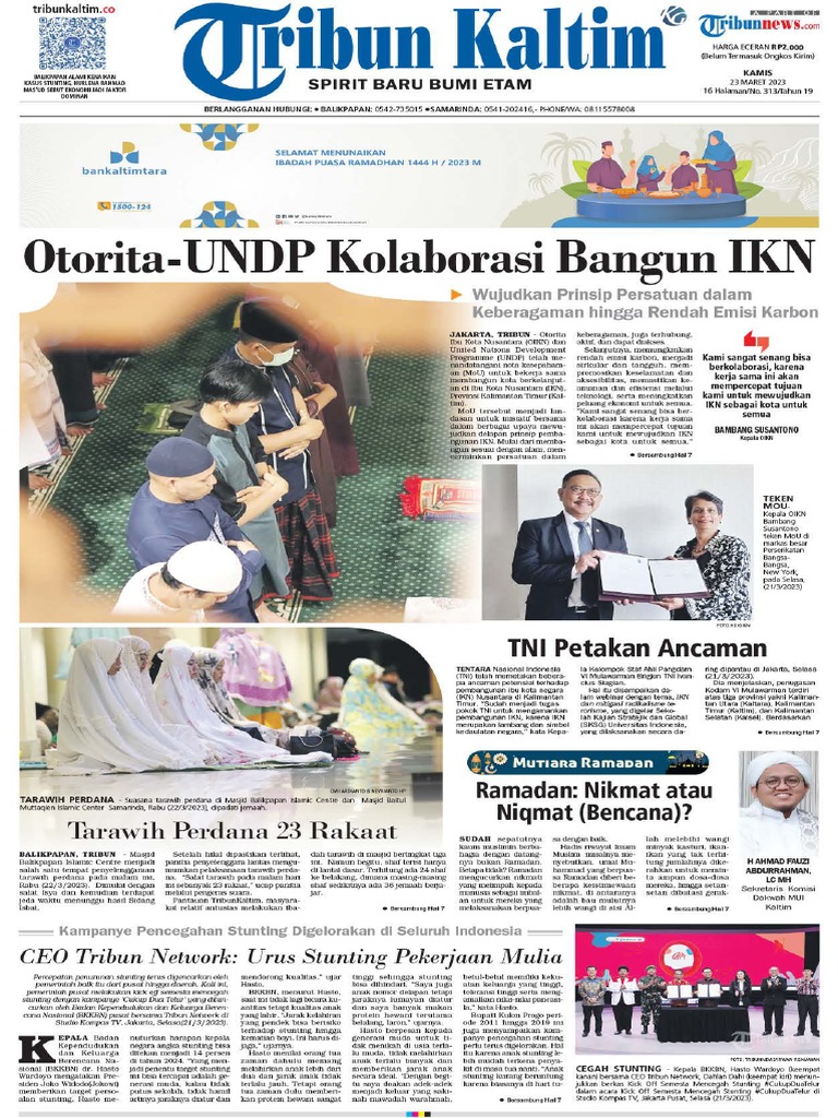 Kaltim 23 Mar PDF | PDF