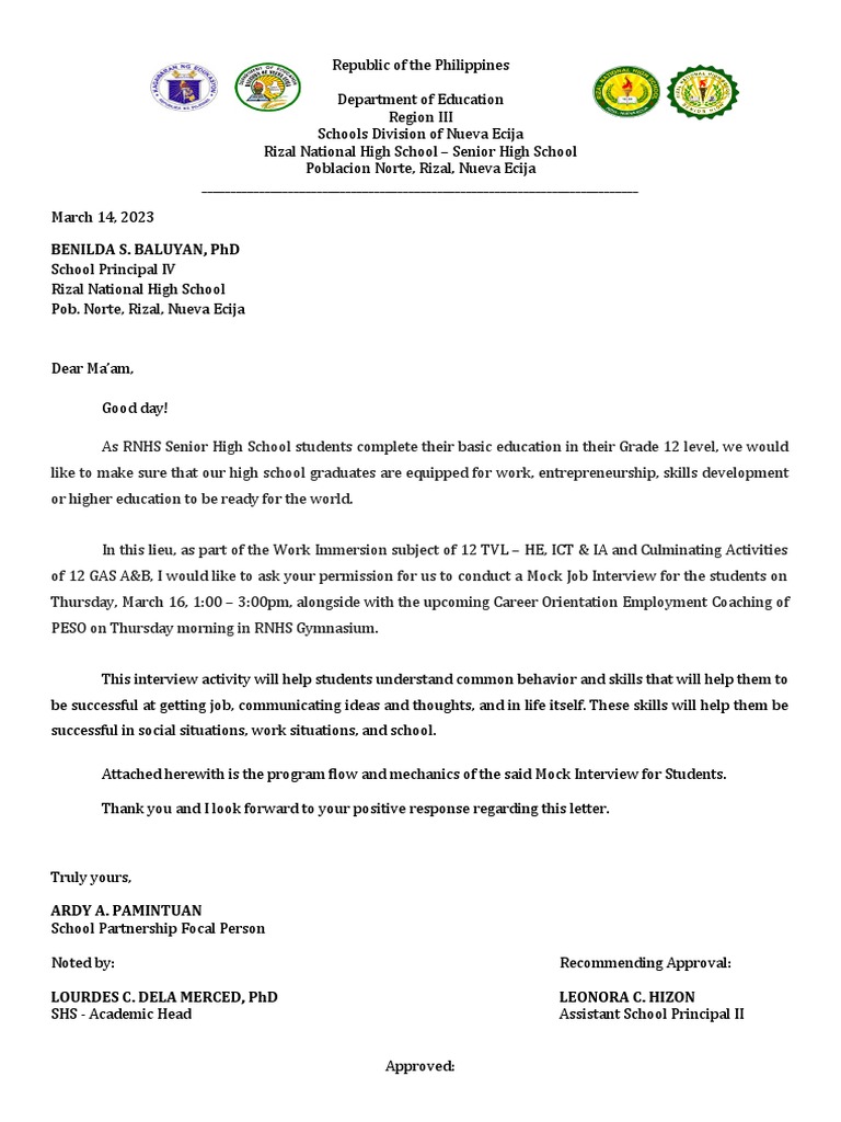 Job Fair Proposal | PDF