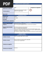 Ficha de Seguridad Reactivo de Biuret | PDF | Agua | Química