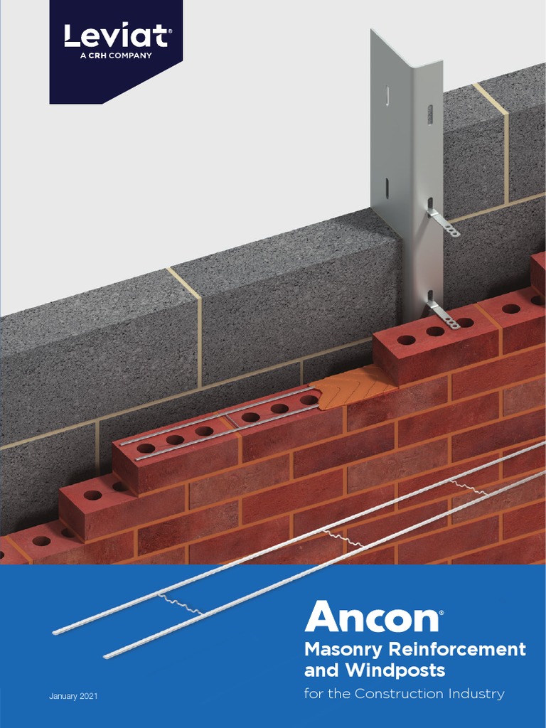Masonry Reinforcement Windposts PDF | PDF | Masonry | Beam (Structure)