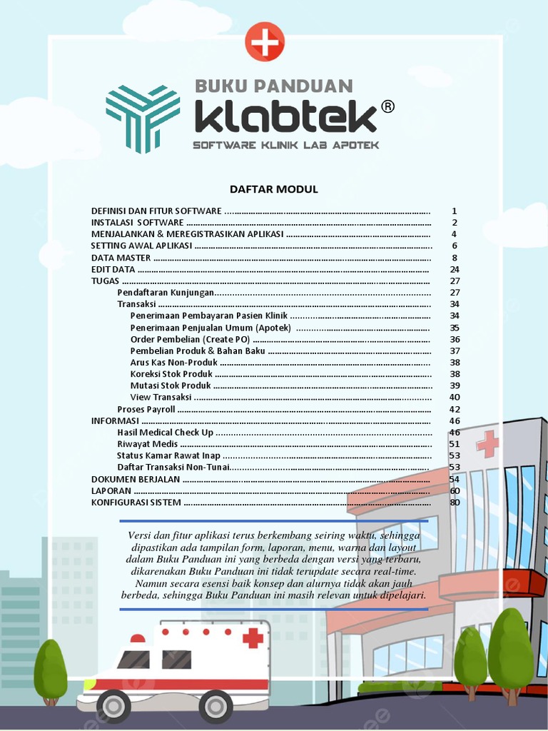 Panduan Lengkap Instalasi Klabtek Software | PDF