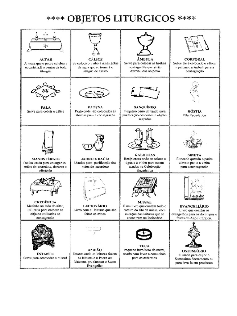 Objetos Liturgicos | PDF