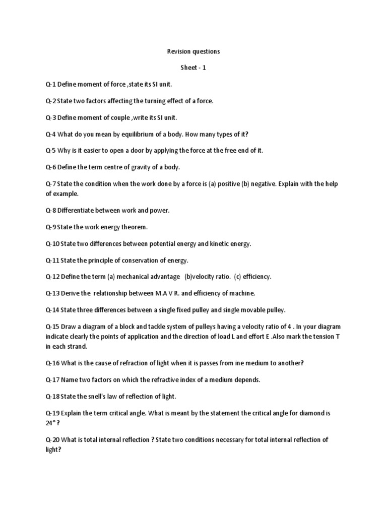 Physics Important questi-WPS Office | PDF | Resonance | Force