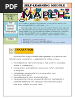 Rubric Sa Pagsayaw | PDF