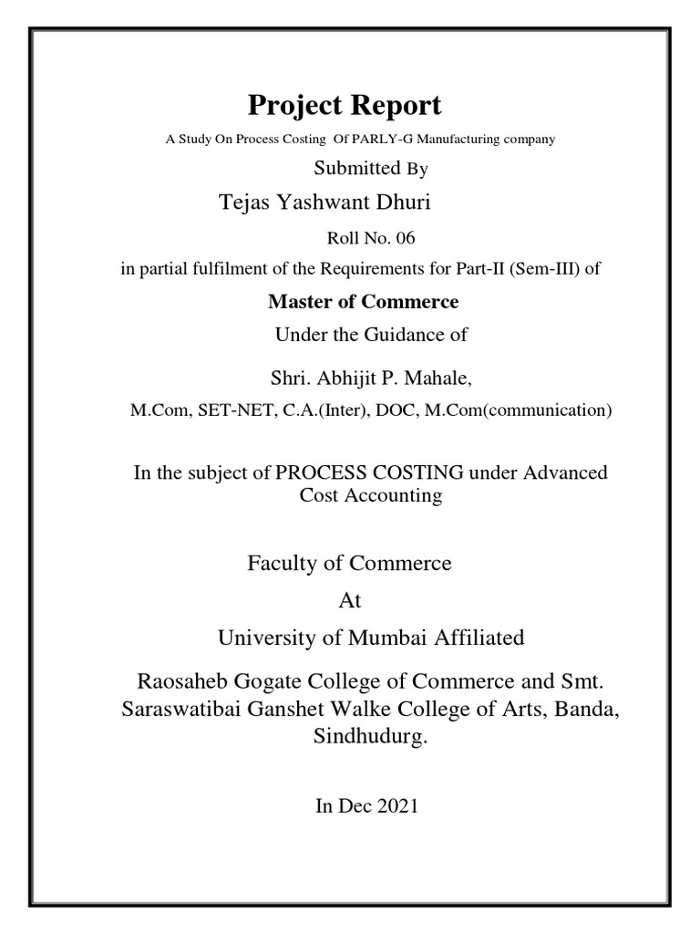 Teju PDF | PDF | Cost | Business