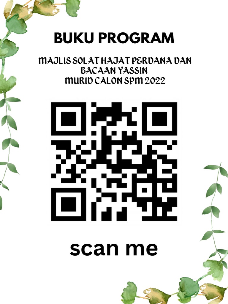 BUKU PROGRAM SOLAT HAJAT SPM 2022 3 FEB 2023 | PDF