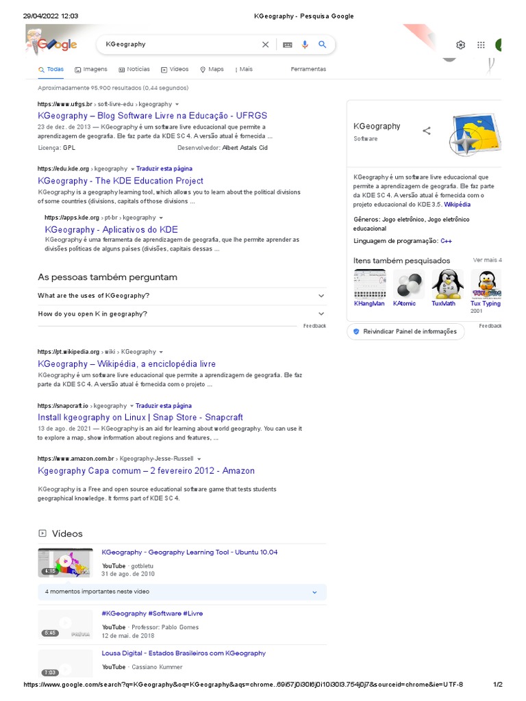 07-KGeography - Pesquisa Google PDF | PDF | Software gratuito ...