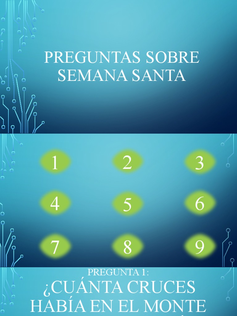 Juego Semana Santa | PDF