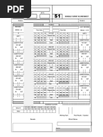 Badminton Score Sheet | PDF