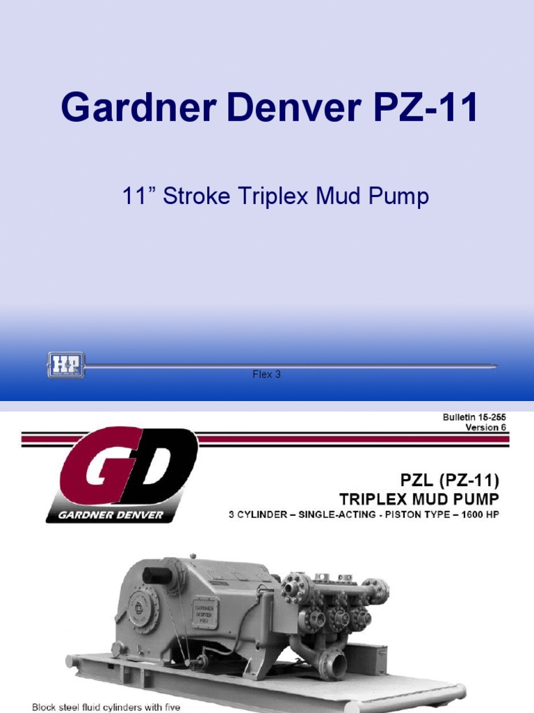 Gardner Denver PZ-11revF3 | Download Free PDF | Screw | Pump