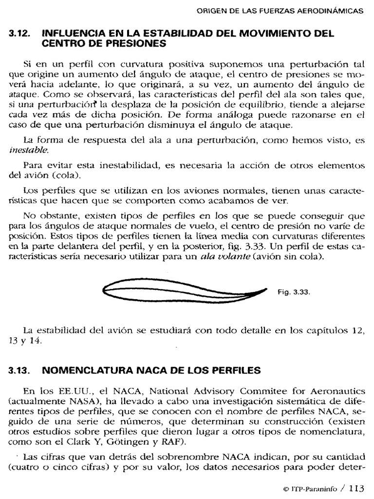 Nomenclatura de Perfiles NACA | PDF | Avión | Aeroespacial