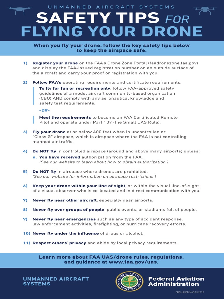 FAA UAS MFG Insert 2019 6x11 4C | PDF