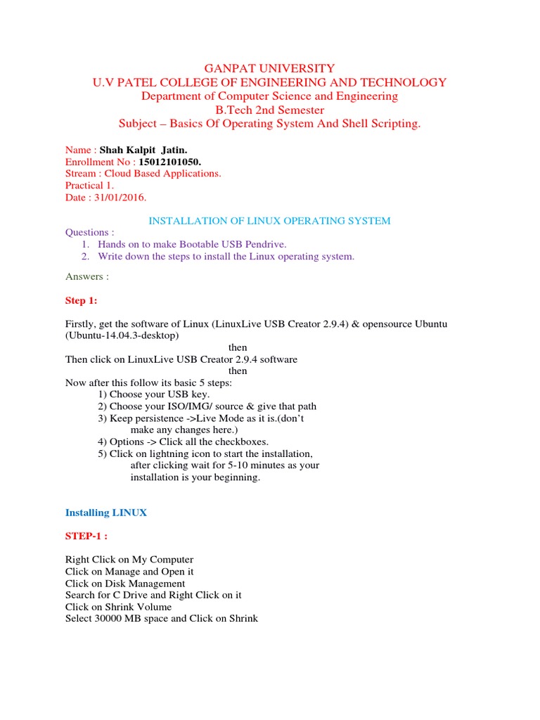 Boss P1 | PDF | Operating System Technology | Computer Engineering