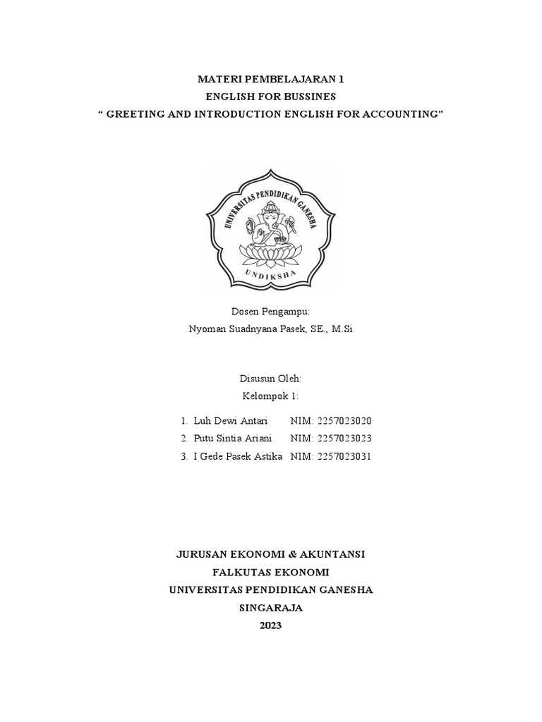 Translate Materi 1 | PDF | Accounting | Audit