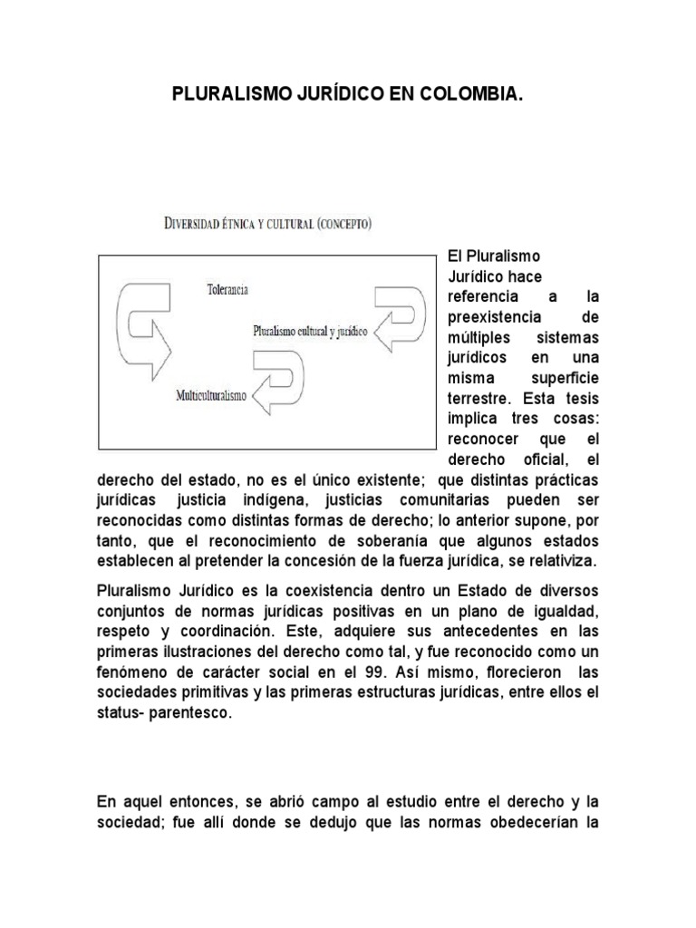 Pluralismo Jurídico | PDF | Sociedad | Estado (política)
