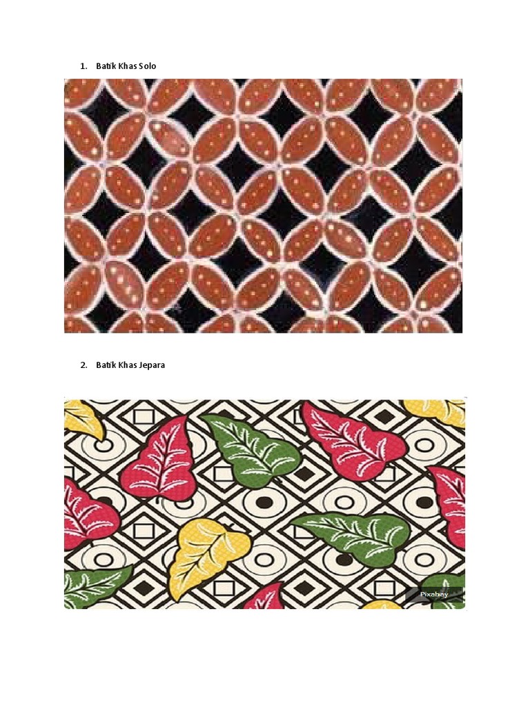 Batik Khas Solo | PDF