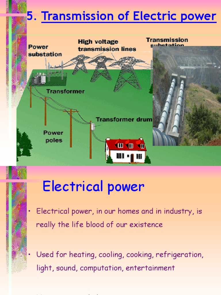 Chapter Five PDF | PDF | Electric Power Distribution | Electric Power Transmission