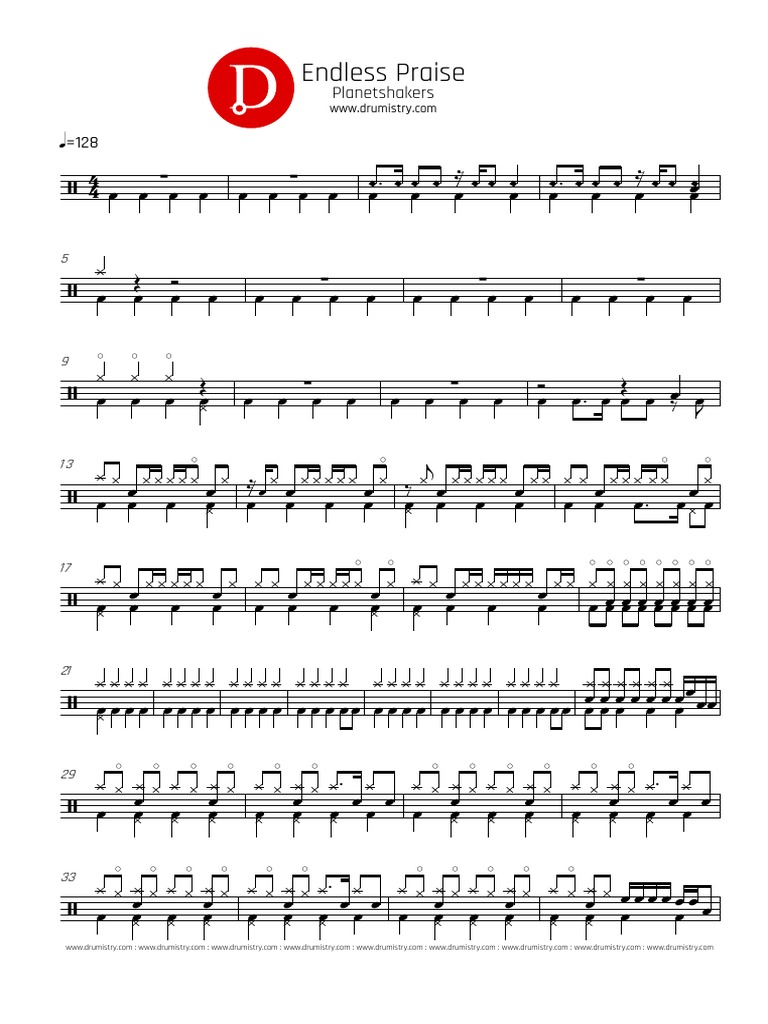 Endless Praise - Planetshakers (128 BPM) | PDF