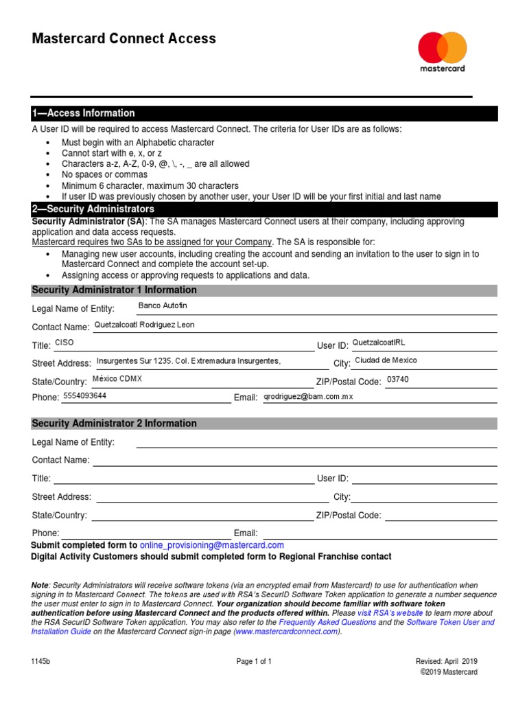 Mastercard Connect Access | PDF | Cryptography | Telecommunications