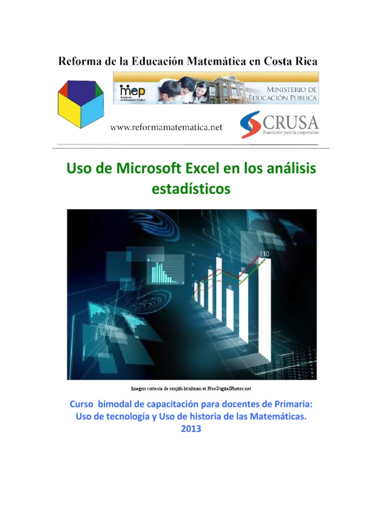 Uso de Microsoft Excel en Los Análisis Estadísticos | PDF | Estadísticas | Educación primaria